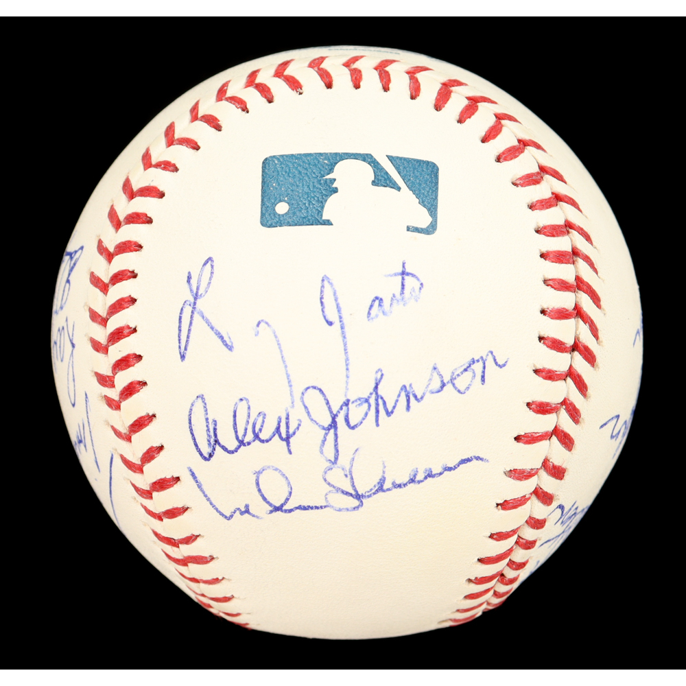 1966 Cardinals OML Baseball Team-Signed by (13) with Steve Carlton, Ted ...
