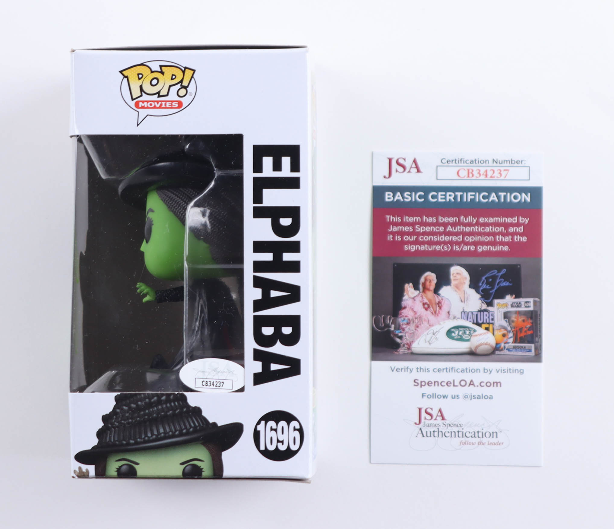 Cynthia Erivo Signed "Wicked" #1696 Elphaba Funko Pop! Vinyl Figure ...