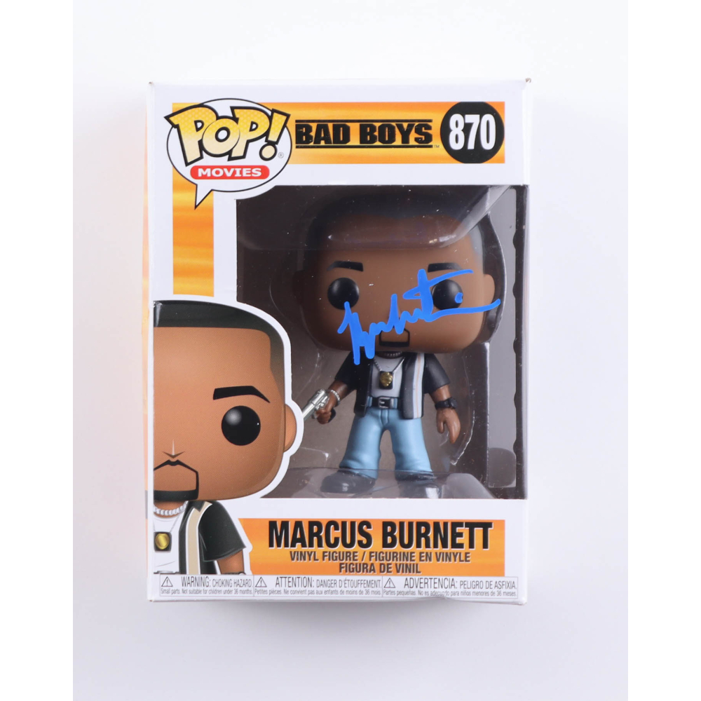 Martin Lawrence Signed "Bad Boys" Marcus Burnett #870 Funko Pop! Vinyl ...