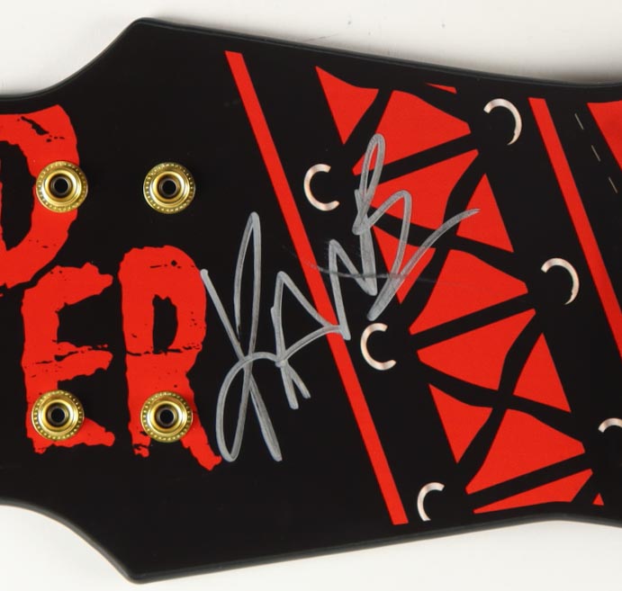 Kane Signed WWE Official Authentic Signature Series Championship Belt ...