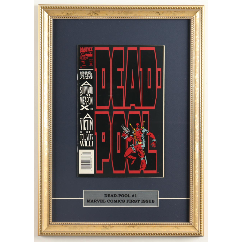 1993 "Deadpool - The Circle Chase" Issue #1 Marvel Custom Framed Comic ...