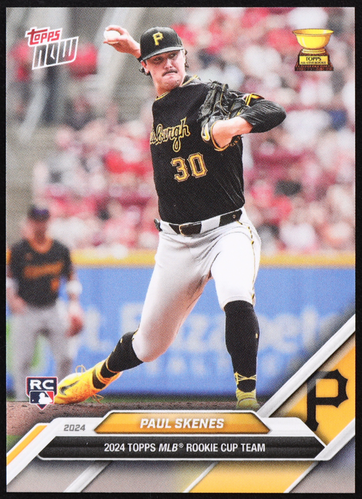 Paul Skenes 2024 Topps Now Rookie Cup #RC10 RC | Pristine Auction