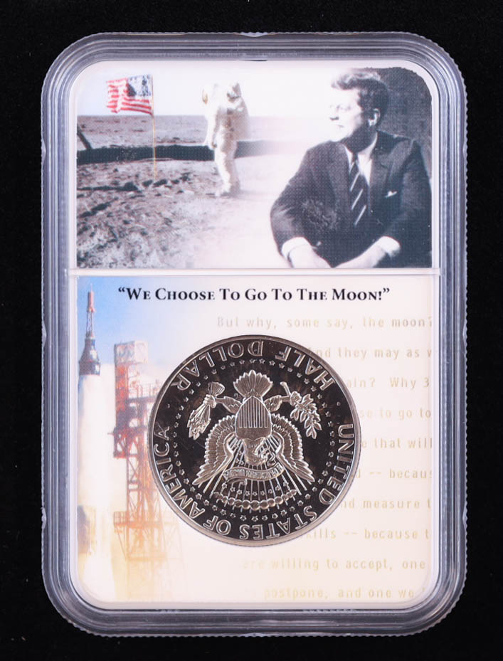 1974-S Kennedy Half Dollar Proof - JFK Moon Landing Core (NGC PF69DCAM ...