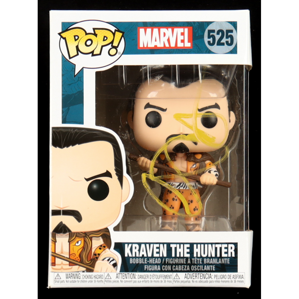 Aaron Taylor-Johnson Signed "Marvel" #525 Kraven The Hunter Funko Pop ...