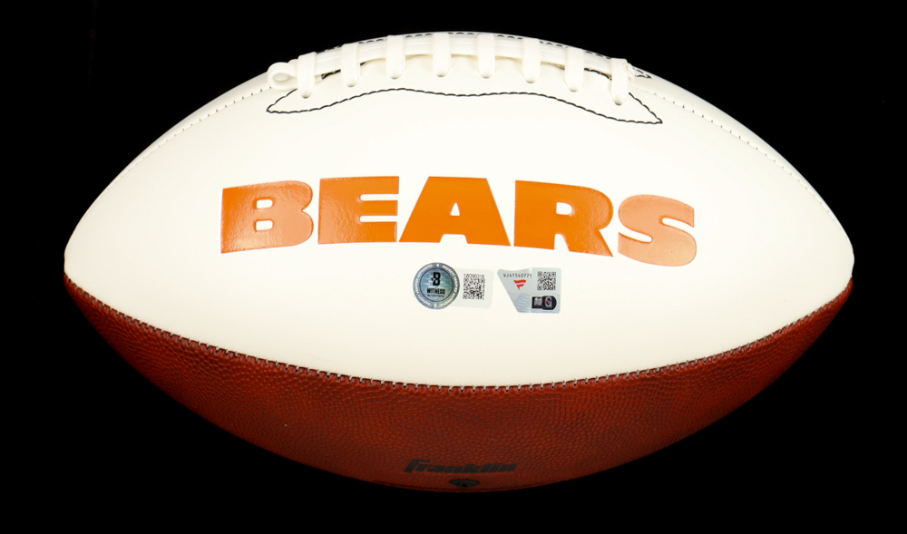 D. J. Moore Signed Bears Logo Football (Fanatics & Beckett) | Pristine ...