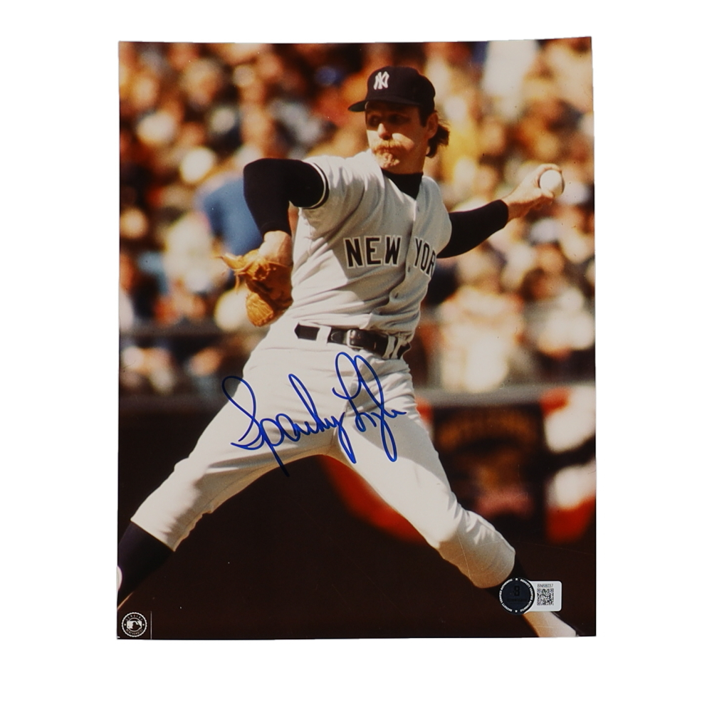 Sparky Lyle Signed Yankees 8x10 Photo (Beckett) | Pristine Auction
