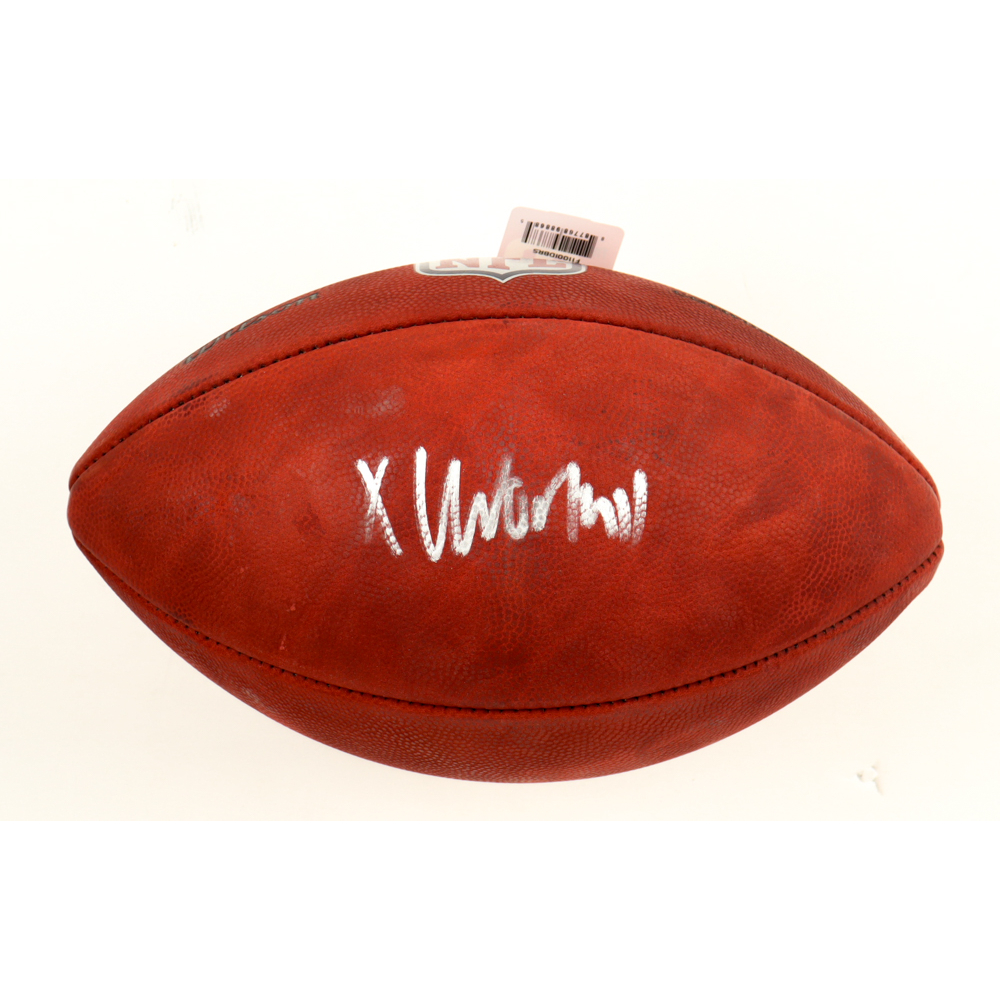 Xavier Worthy Signed "The Duke" NFL Football (Fanatics) | Pristine Auction