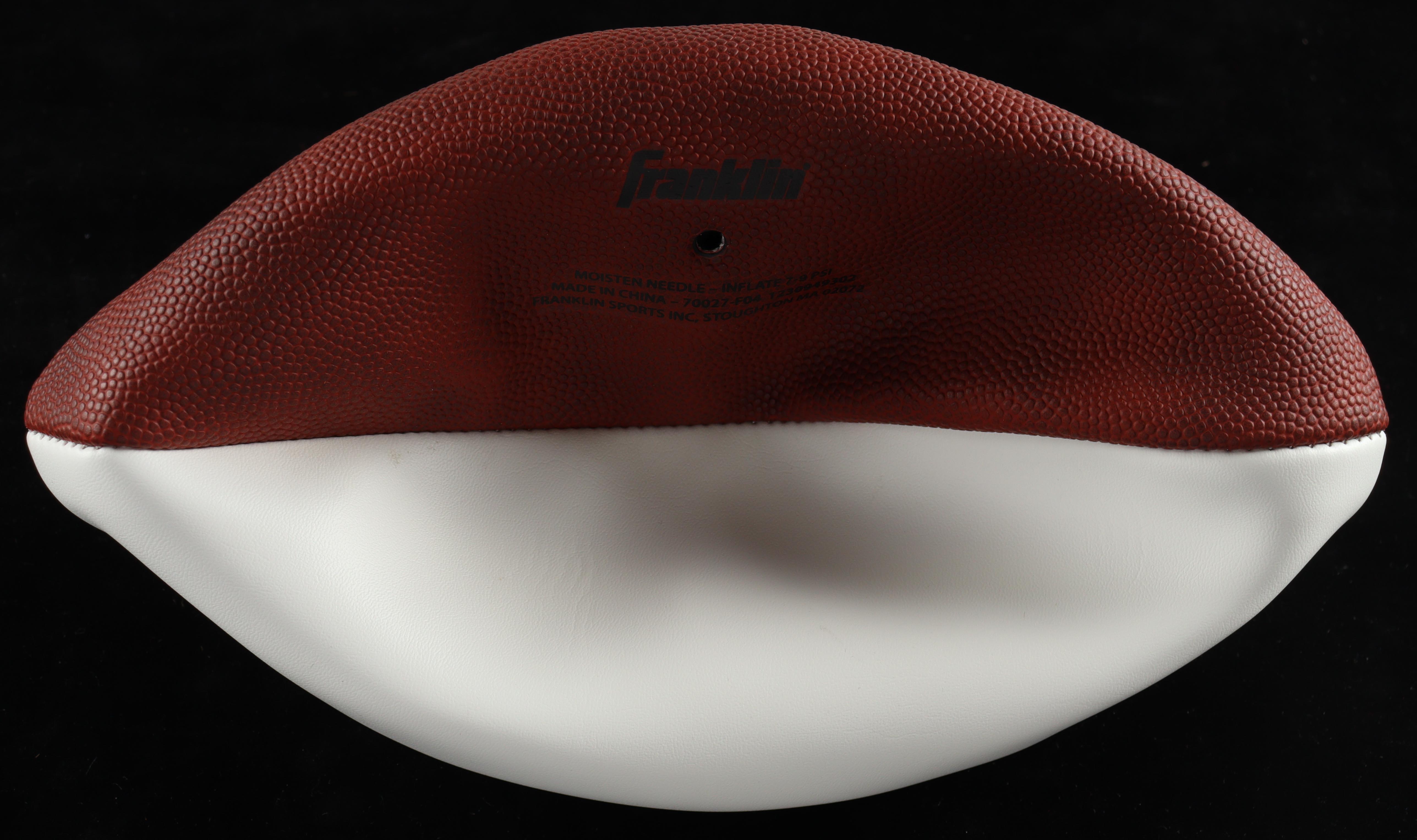 Barry Sanders Signed Lions Logo Football (Fanatics) | Pristine Auction