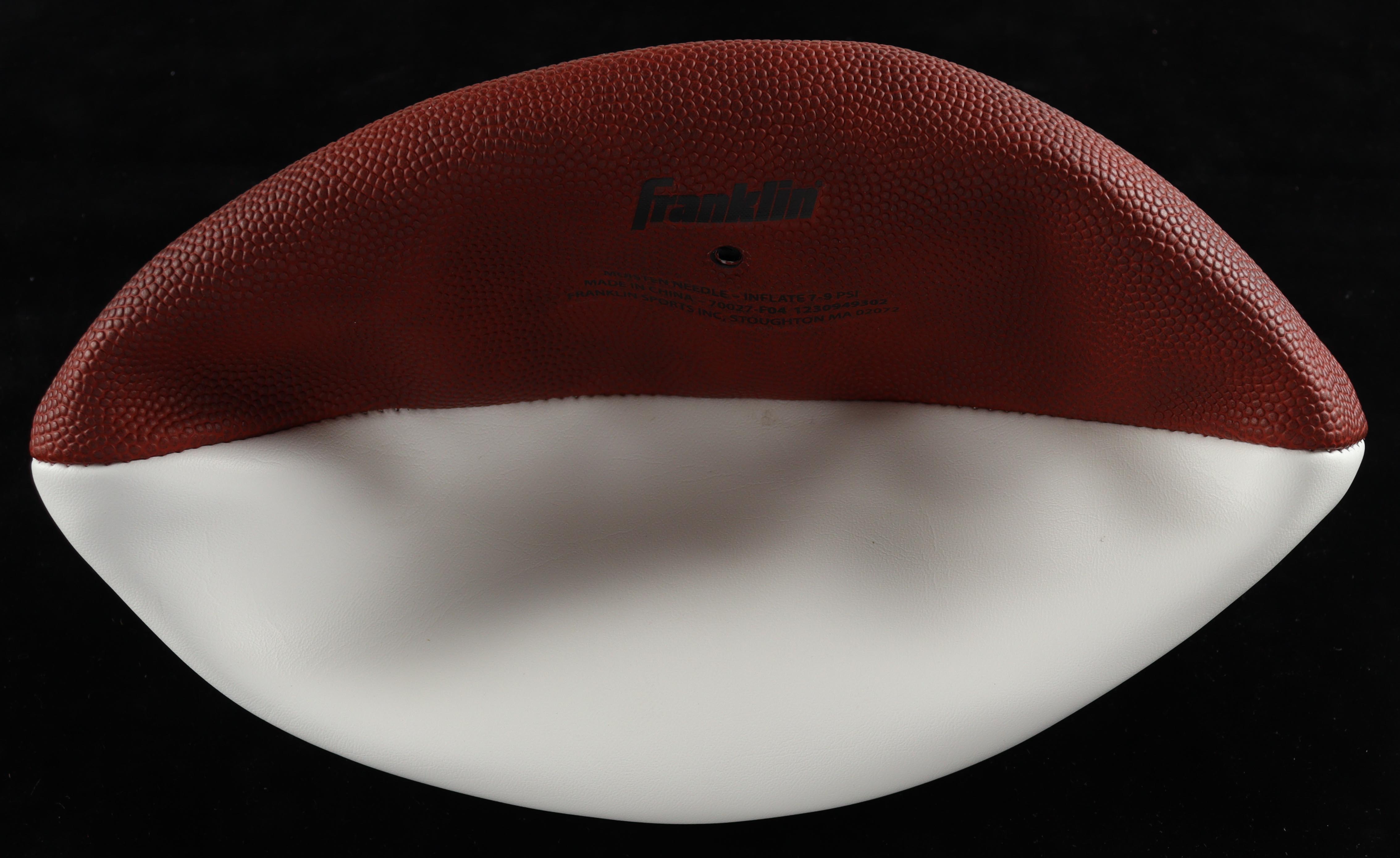 Barry Sanders Signed Lions Logo Football Inscribed "HOF 04" (Fanatics ...