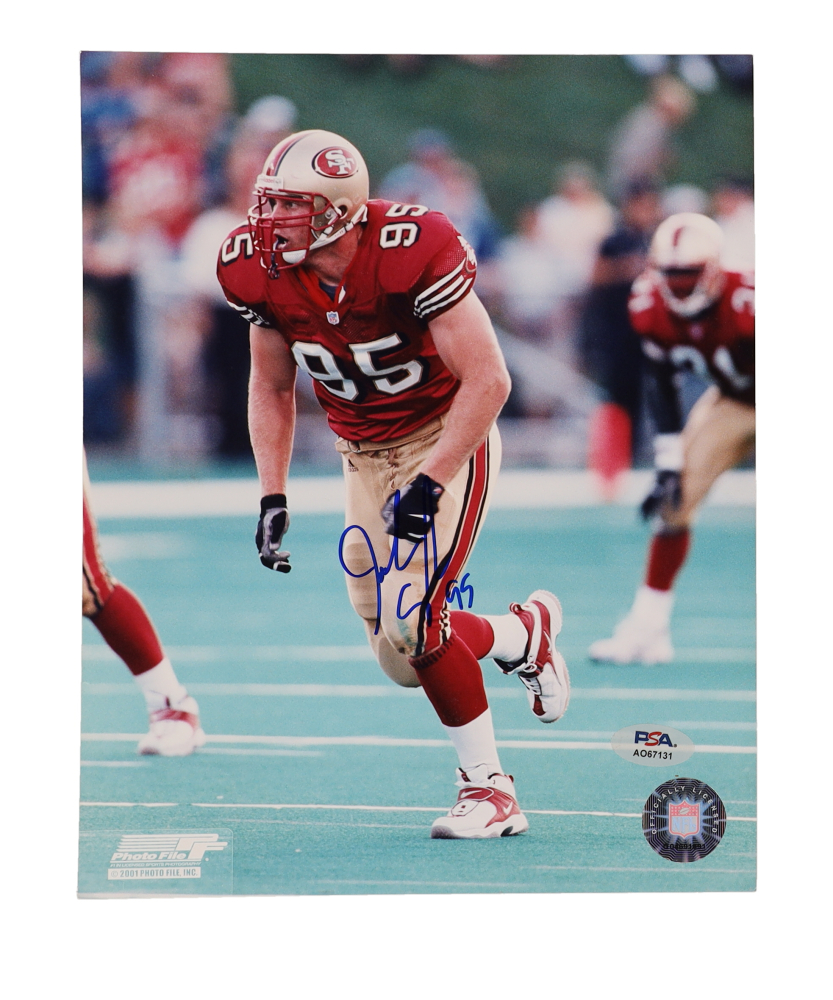 John Engelberger Signed 49ers 8x10 Photo (PSA) | Pristine Auction