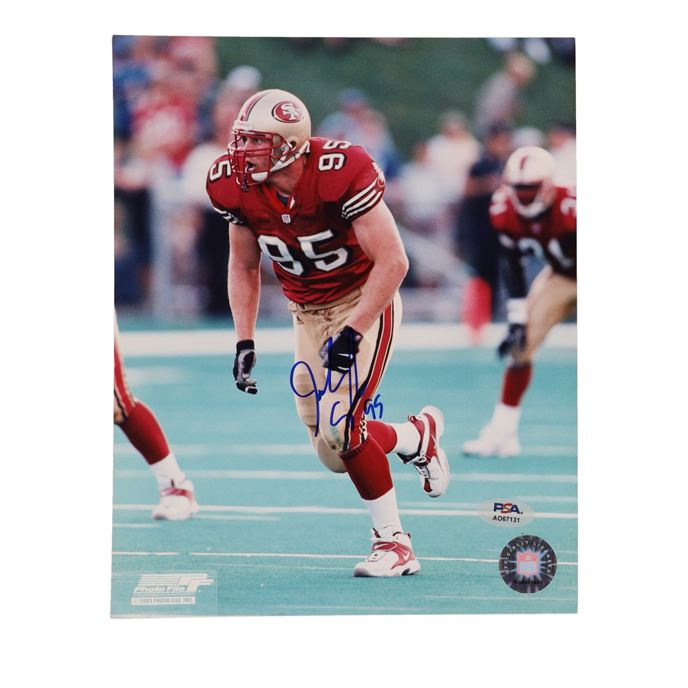 John Engelberger Signed 49ers 8x10 Photo (PSA) | Pristine Auction