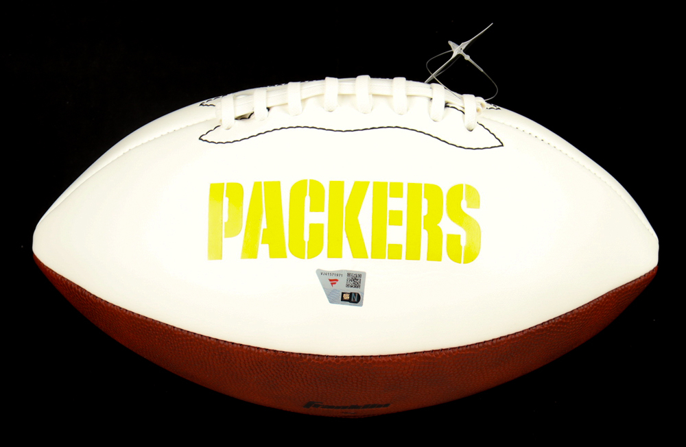 Jayden Reed Signed Packers Logo Football (Fanatics) | Pristine Auction