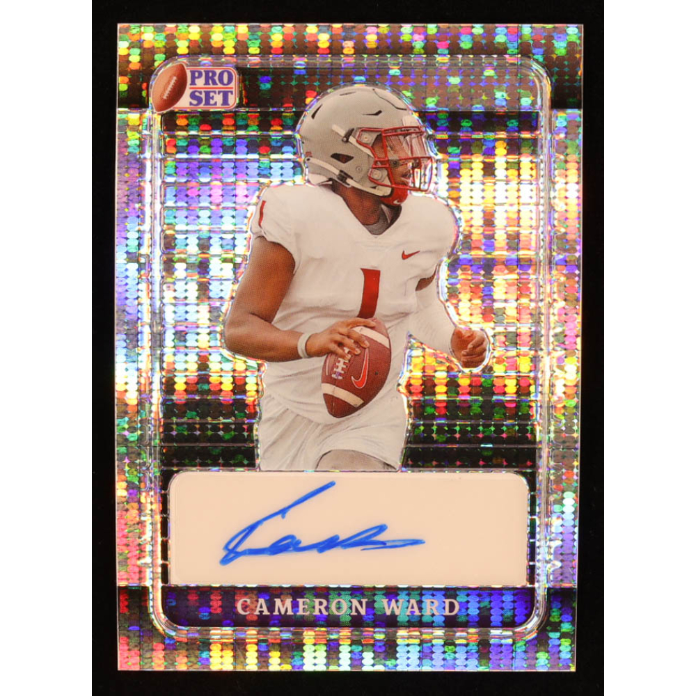 Cameron Ward 2023 Leaf Pro Set Metal Autographs Pulsar Silver #PA-CW1 ...