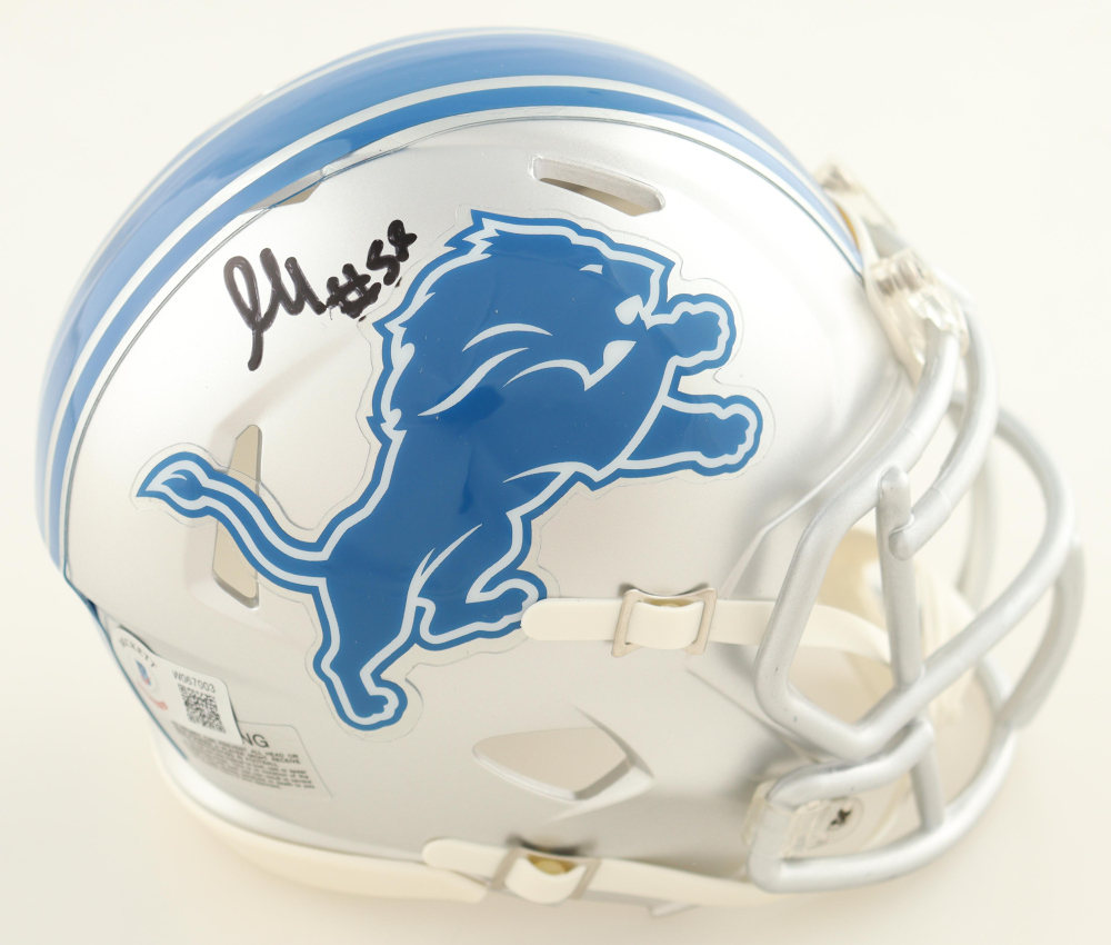 James Houston Signed Lions Speed Mini Helmet (Beckett) | Pristine Auction