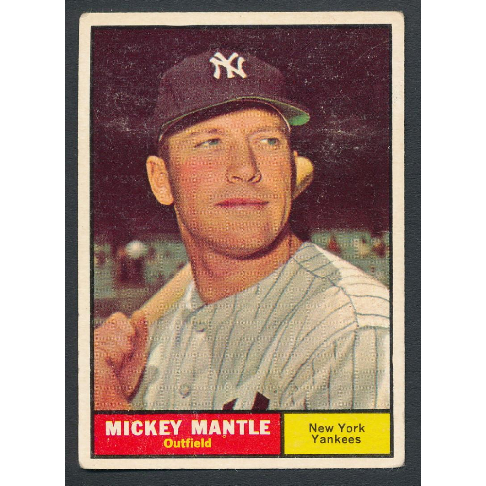 Mickey Mantle 1961 Topps #300 | Pristine Auction