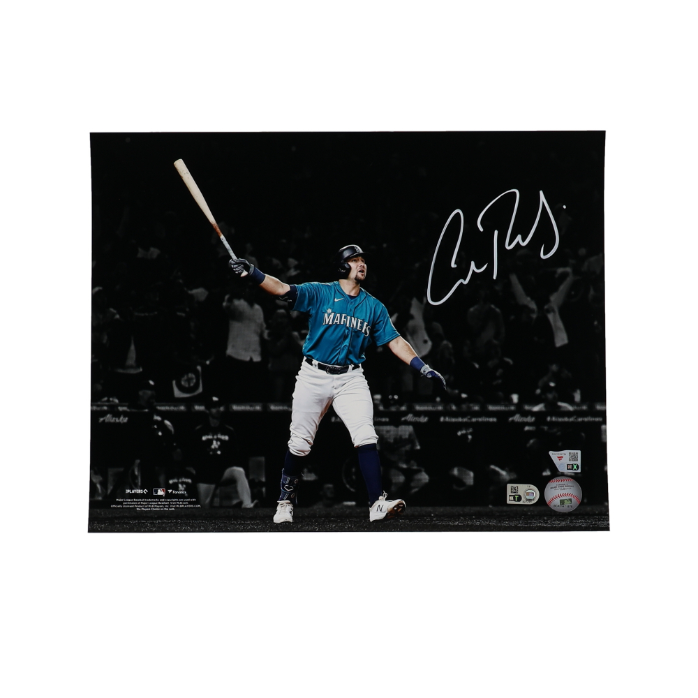 Cal Raleigh Signed Mariners 11x14 Photo (MLB & Fanatics) | Pristine Auction