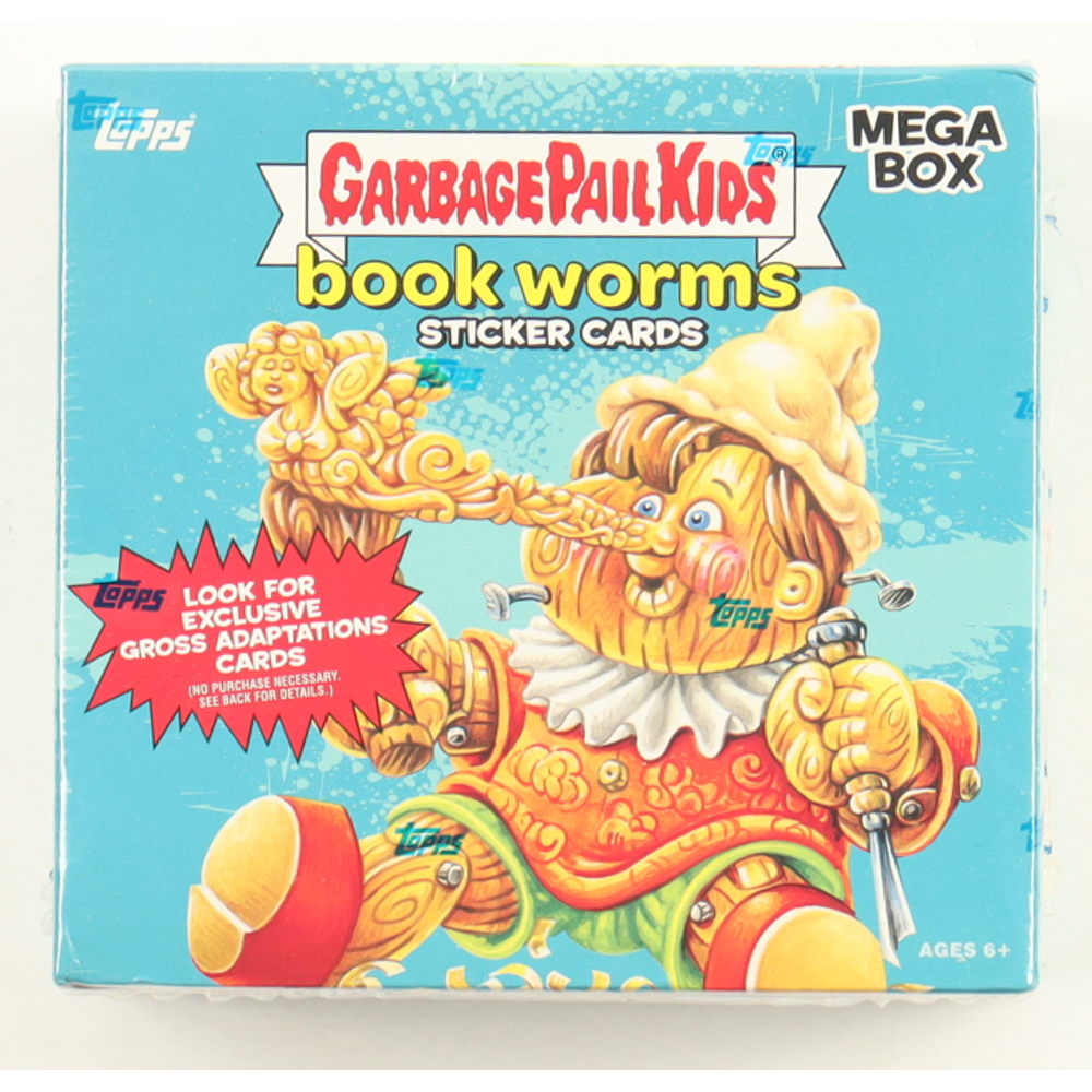 2022 Topps Garbage Pail Kids Book Worms Mega Box with (136) Stickers ...