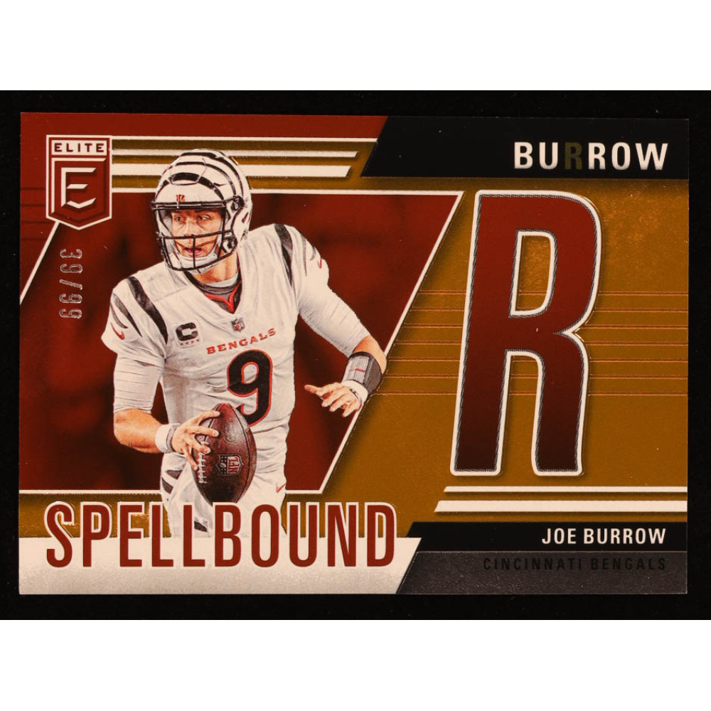 Joe Burrow 2024 Elite Spellbound Orange #37 #39/99 | Pristine Auction