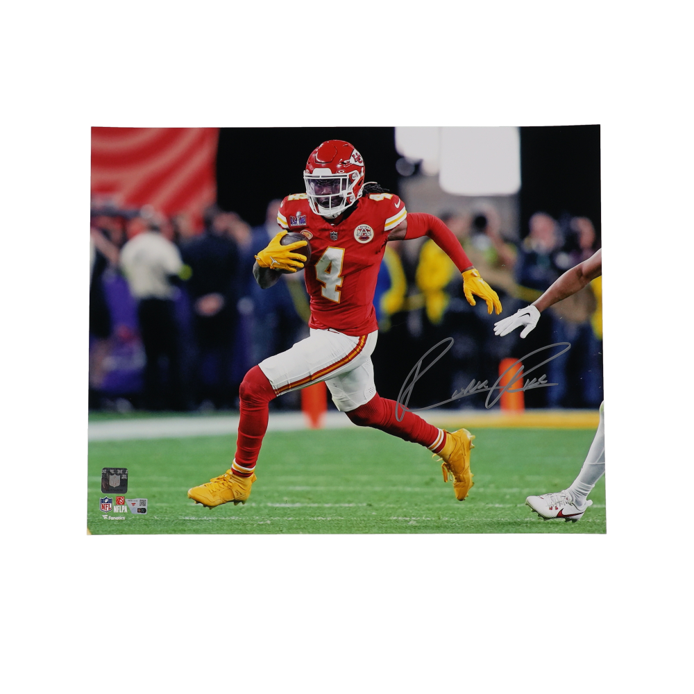 Rashee Rice Signed Chiefs 16x20 Photo (Fanatics) | Pristine Auction