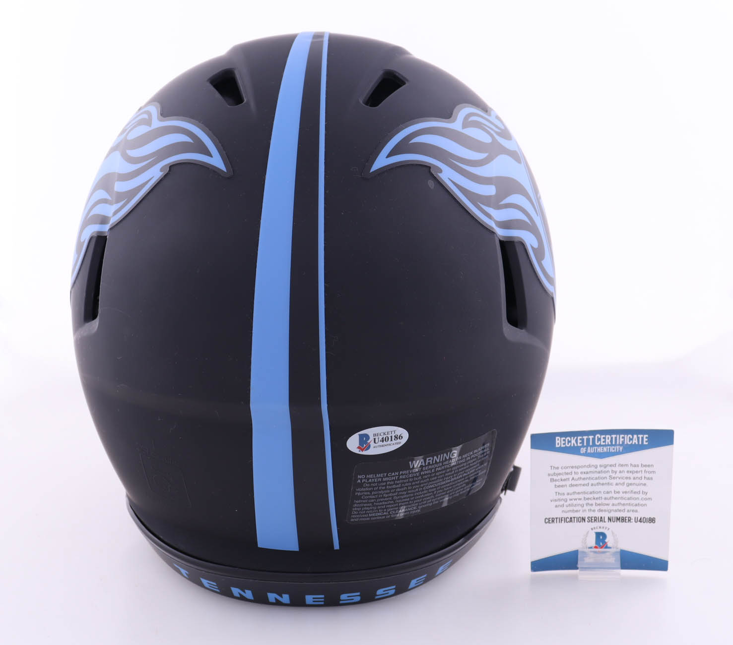 Ryan Tannehill Signed Titans Full-Size Authentic On-Field Eclipse ...