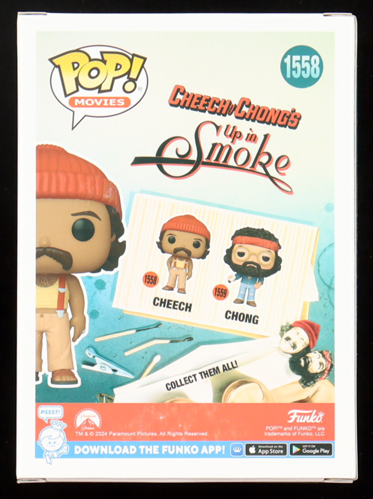 Cheech Marin Signed "Cheech & Chong's Up In Smoke" Chong #1558 Funko ...