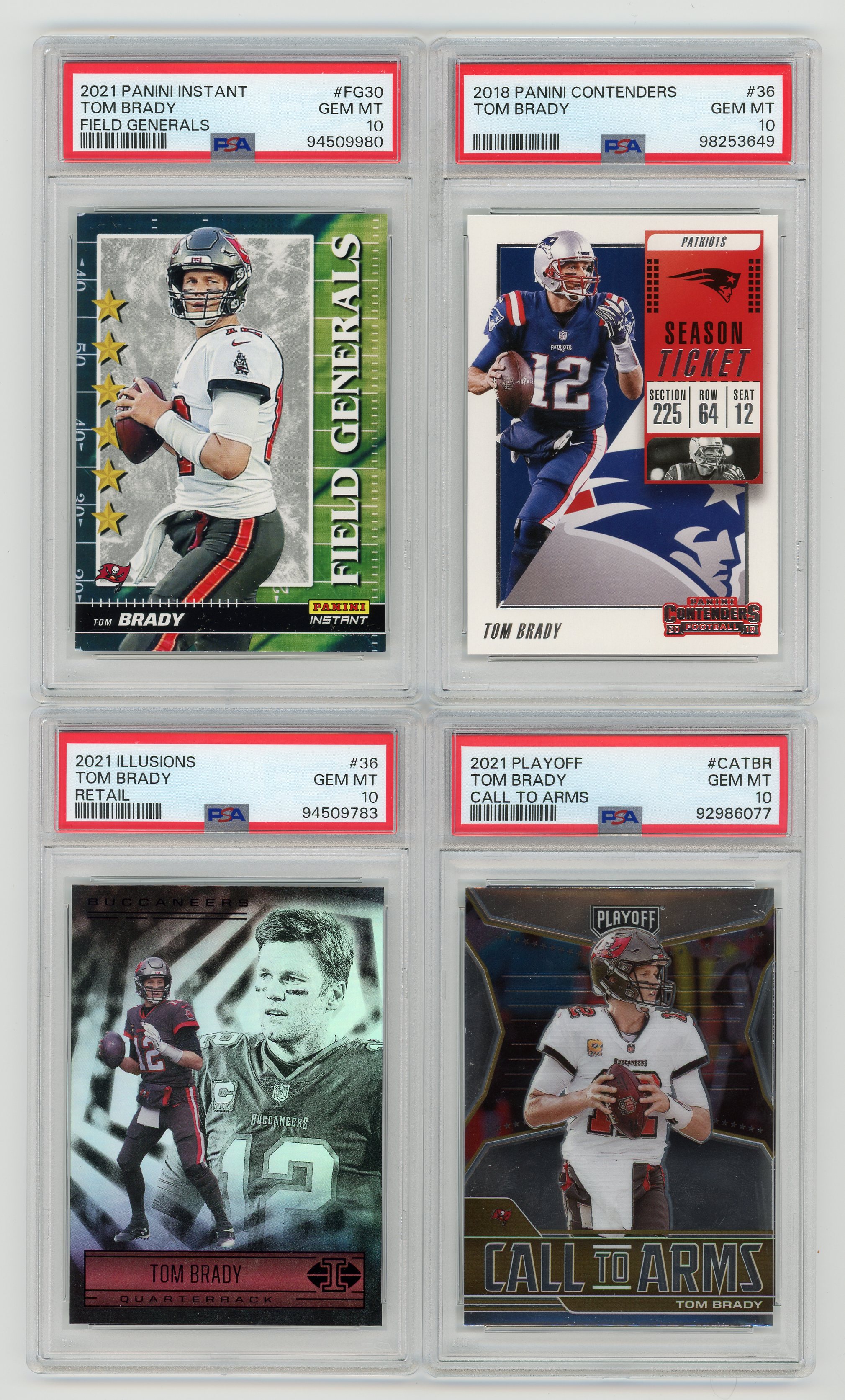 Cracked Cards Tom Brady PSA Mystery Box Edition #1 (Limited to 100 ...