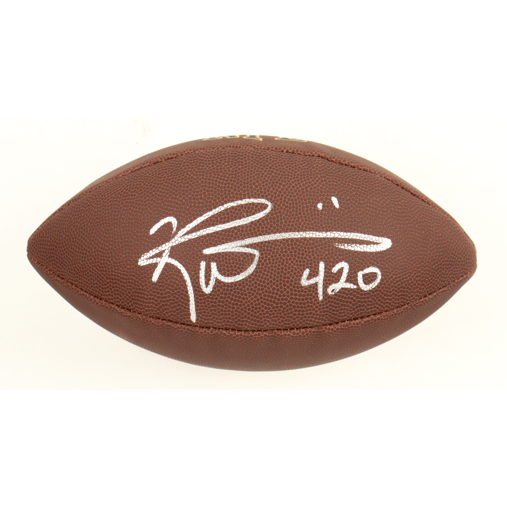Ricky Williams Signed NFL Football Inscribed "420" (Beckett) | Pristine ...