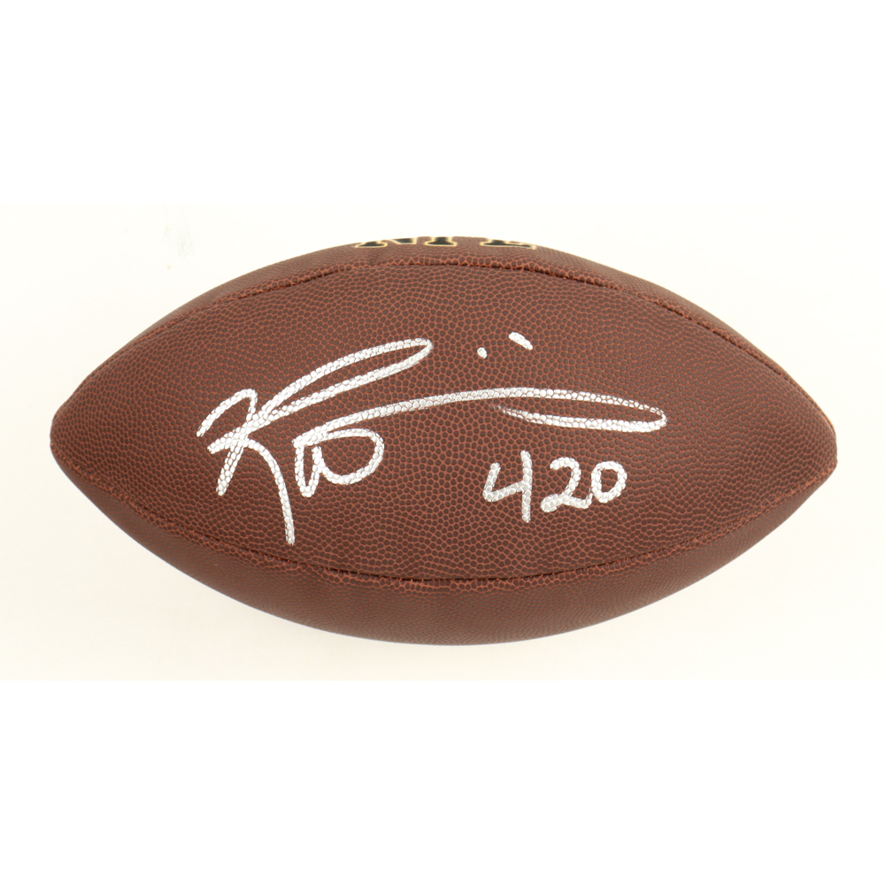 Ricky Williams Signed NFL Football Inscribed "420" (Beckett) | Pristine ...