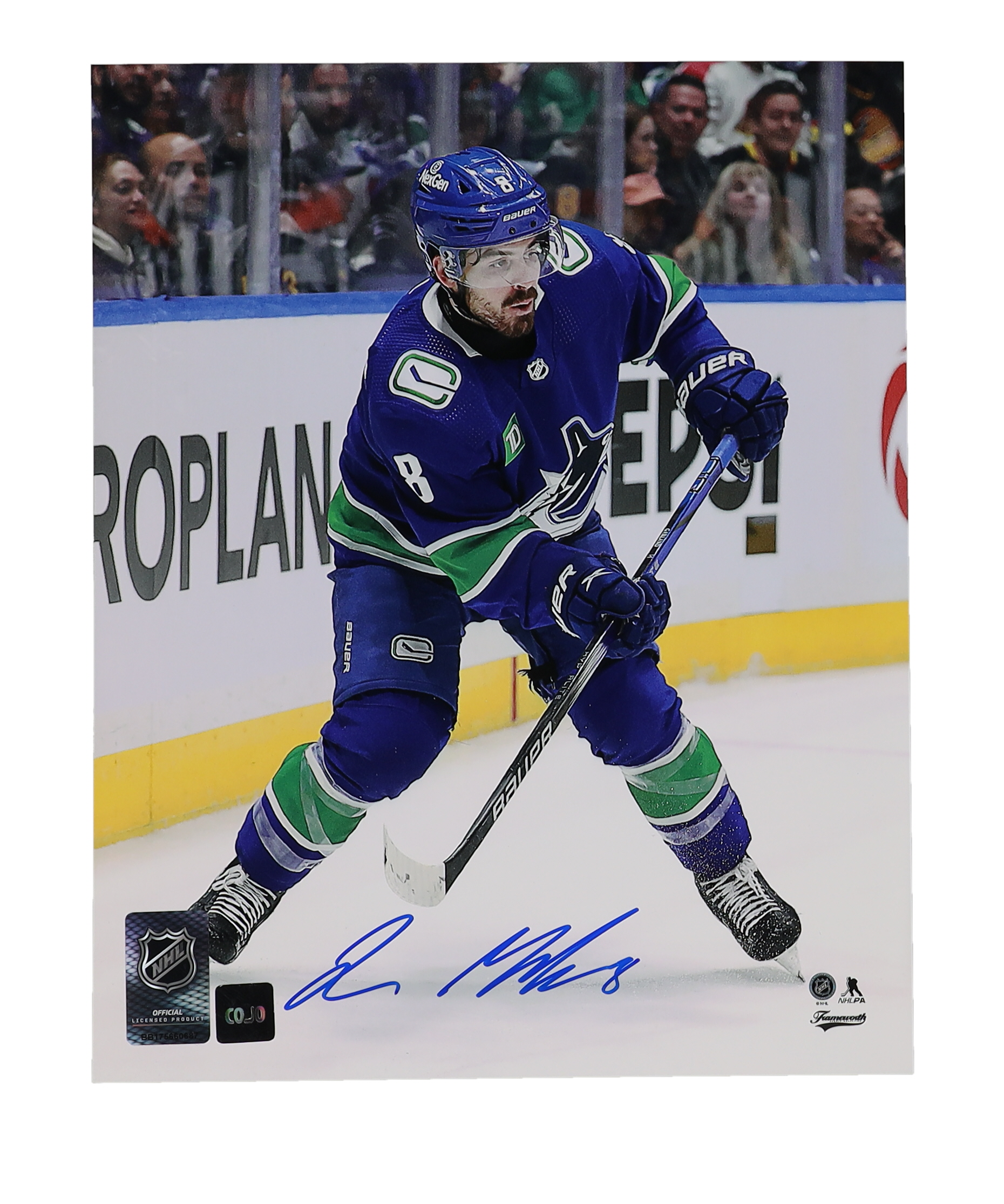 Conor Garland Signed Canucks 8x10 Photo (COJO) | Pristine Auction