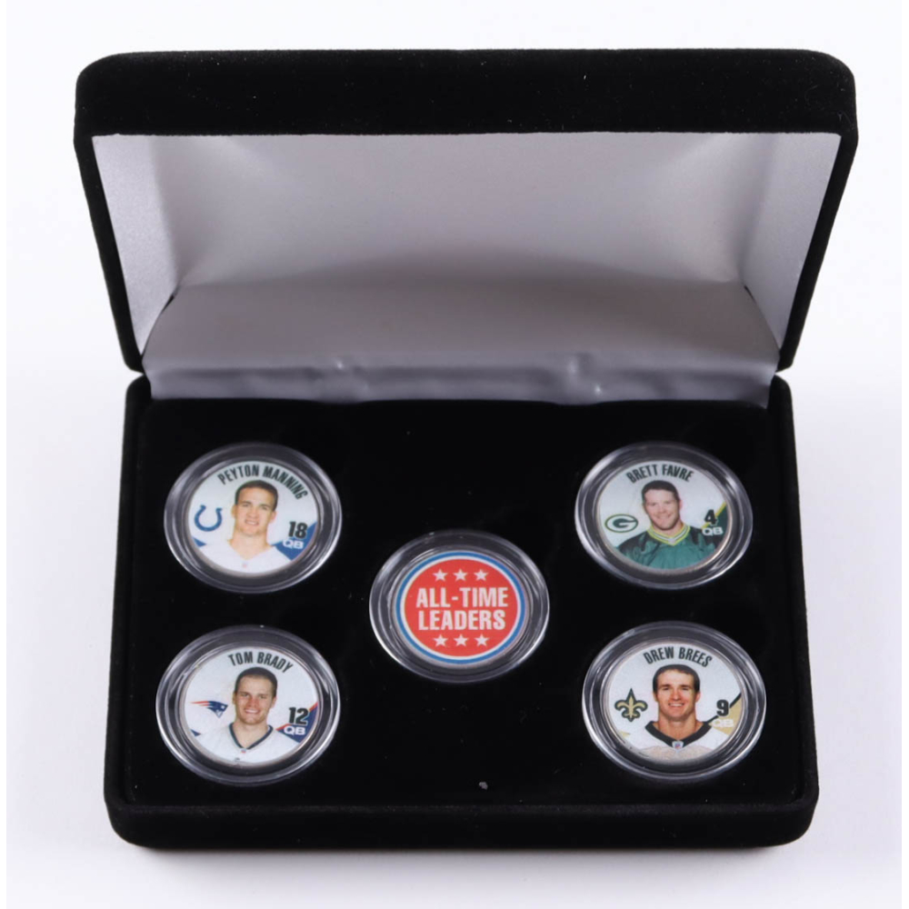 Merrick Mint NFL Collector's Set of (5) Colorized State Coins ...