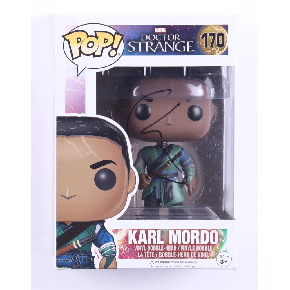 Chiwetel Ejiofor Signed "Marvel: Doctor Strange" #170 Karl Mordo Funko ...