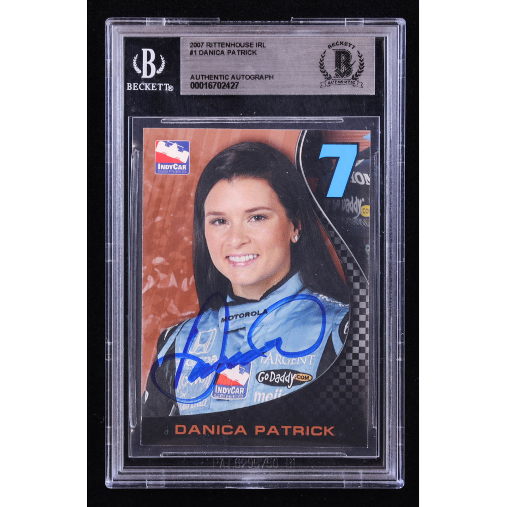 Danica Patrick Signed 2007 Rittenhouse IRL #1 (BGS) | Pristine Auction