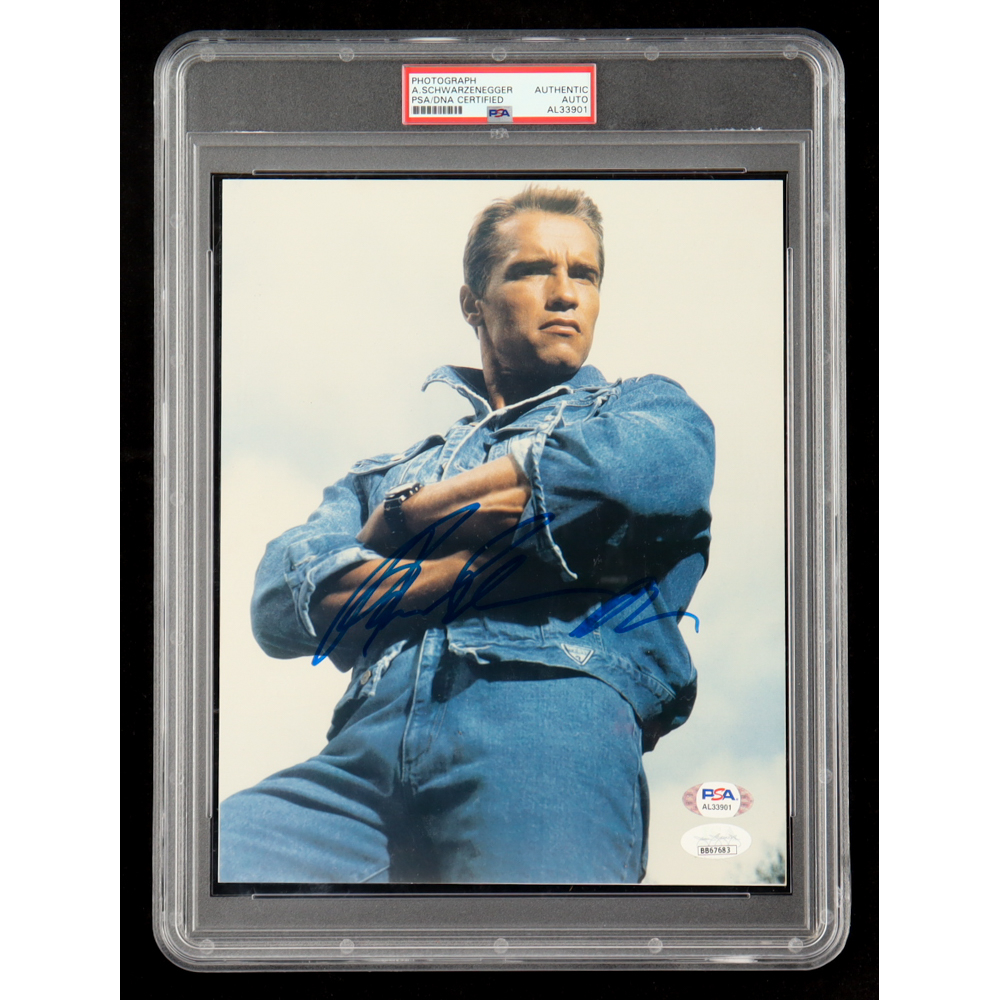 Arnold Schwarzenegger Signed 8x10 Photo (PSA & JSA) | Pristine Auction