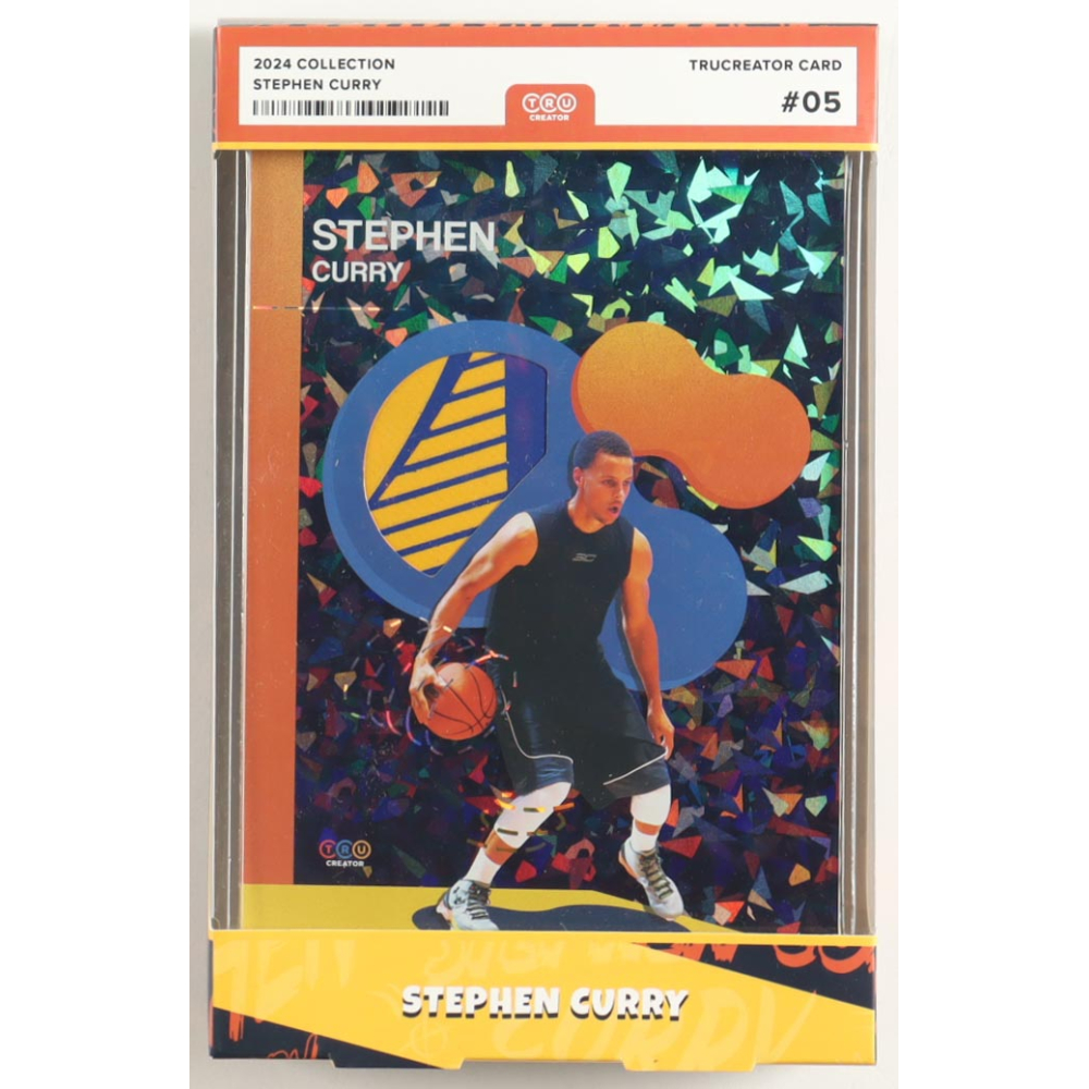 Stephen Curry 2024 TruCreator Jumbo Cracked Ice #5 JSY | Pristine Auction