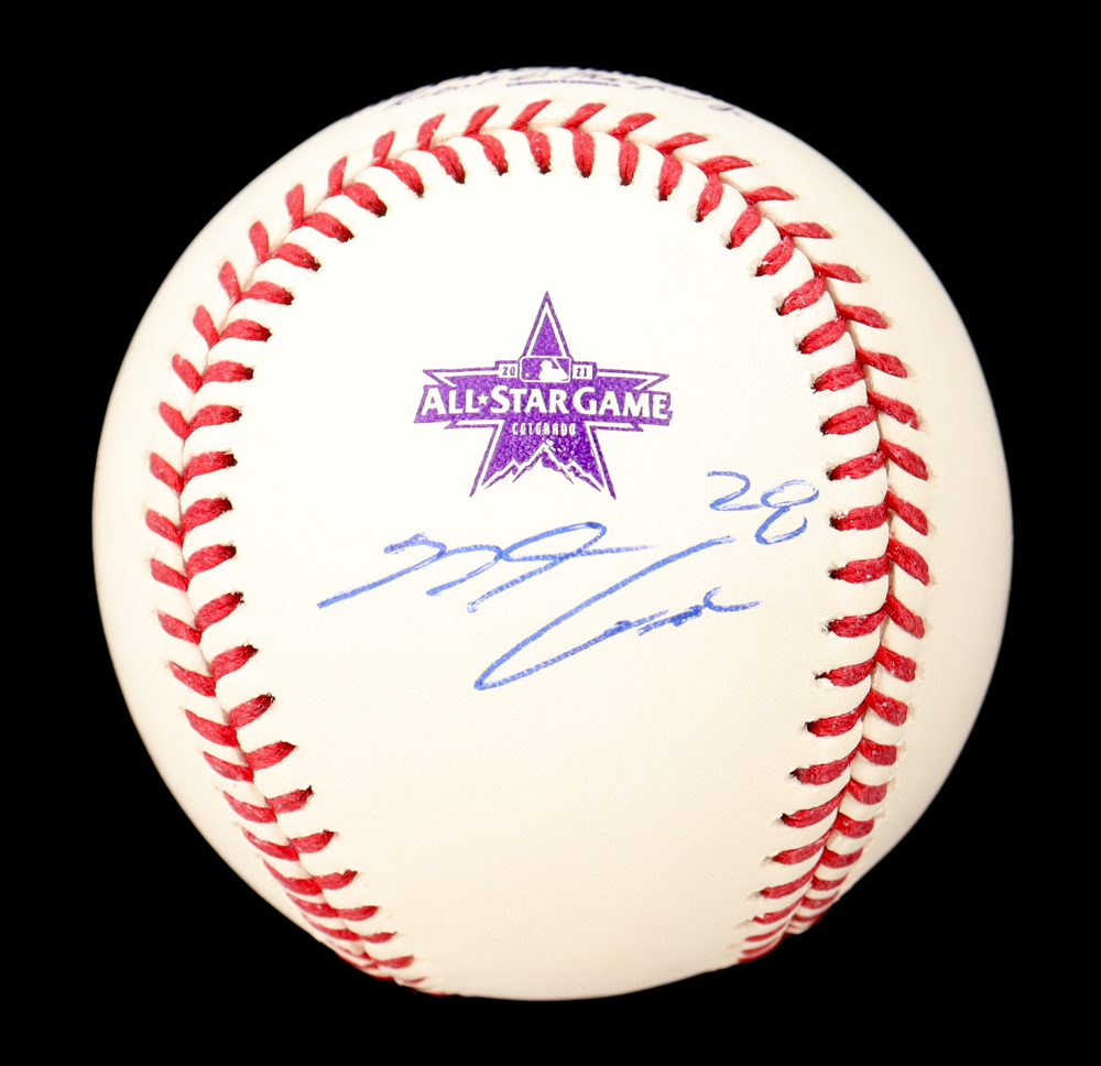 Nolan Arenado Signed 2021 All-Star Game Baseball (JSA & USA SM ...