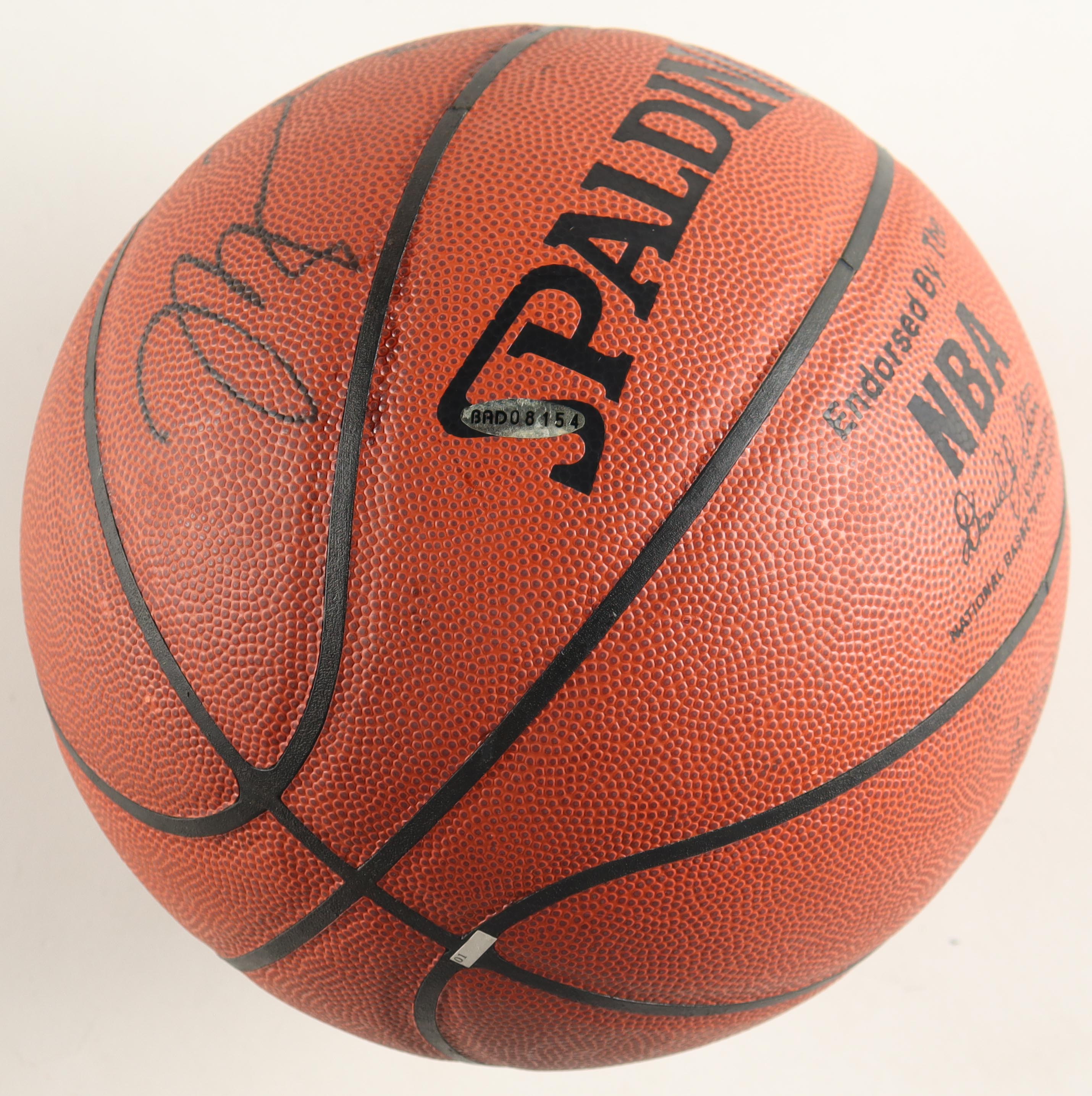 Michael Jordan Signed Spalding Basketball (UDA) | Pristine Auction
