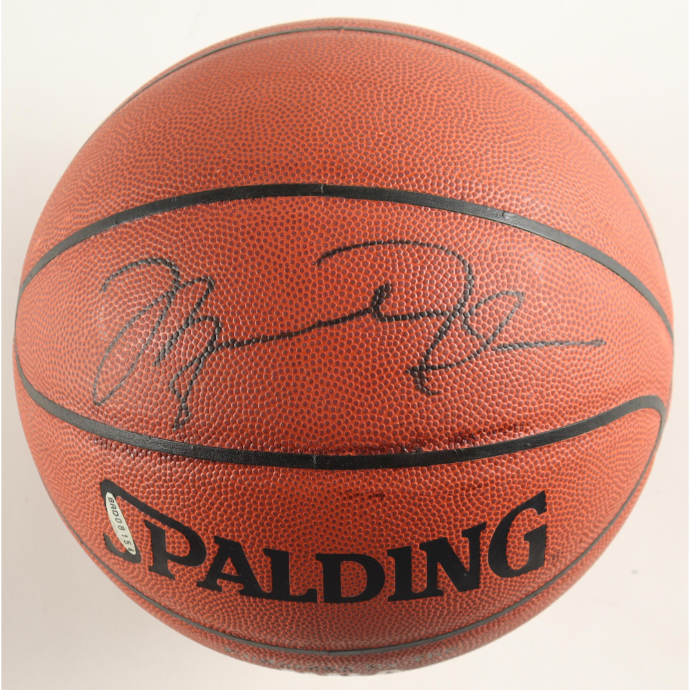 Michael Jordan Signed Spalding Basketball (UDA) | Pristine Auction