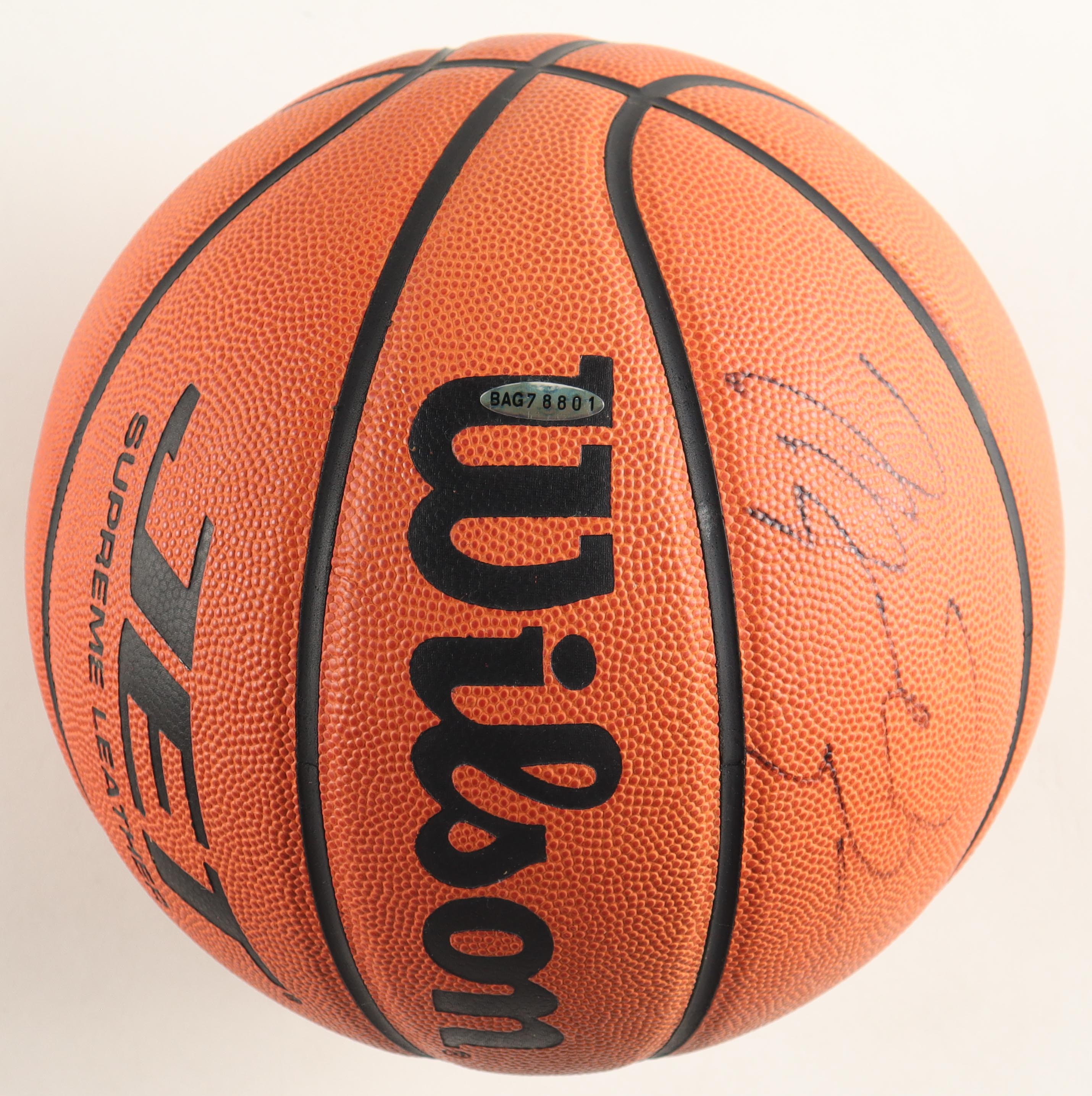 Michael Jordan Signed Wilson Basketball (UDA & GOAT) | Pristine Auction