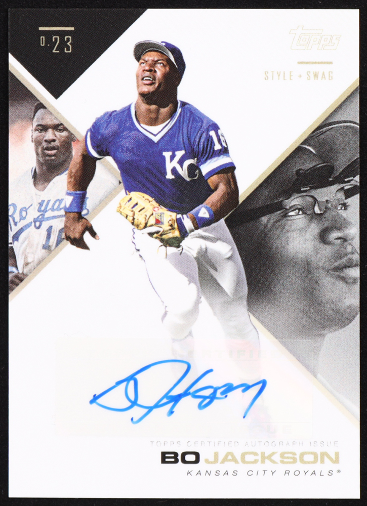 Bo Jackson 2019 Topps X Tatis Jr. Autographs #13A | Pristine Auction