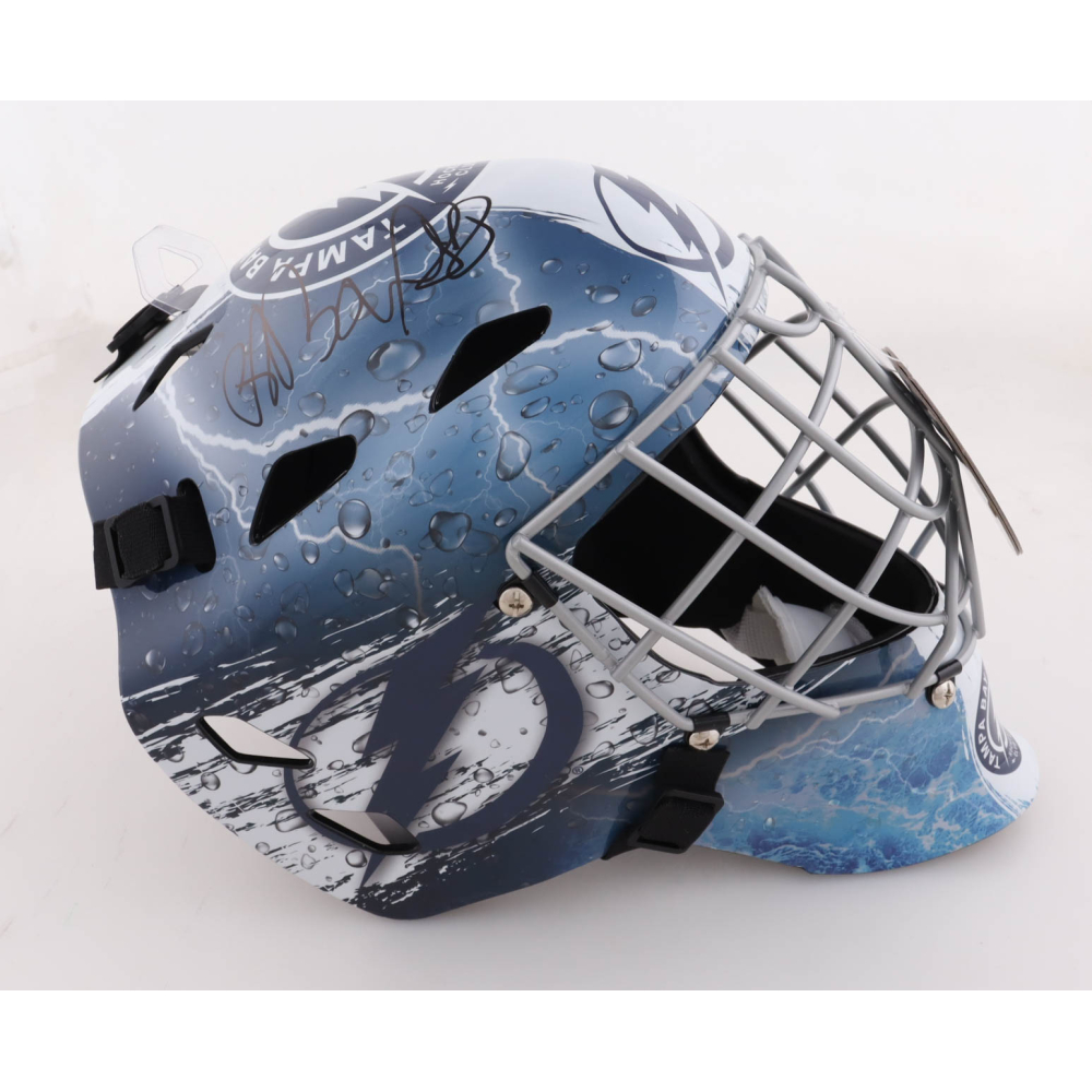 Andrei Vasilevskiy Signed Lightning Full-Size Goalie Mask (JSA ...