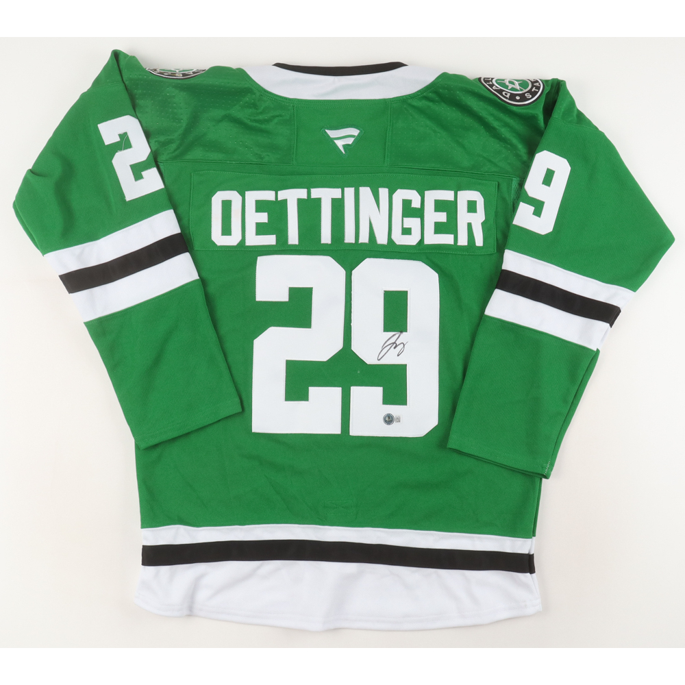 Jake Oettinger Signed Jersey (Beckett) | Pristine Auction