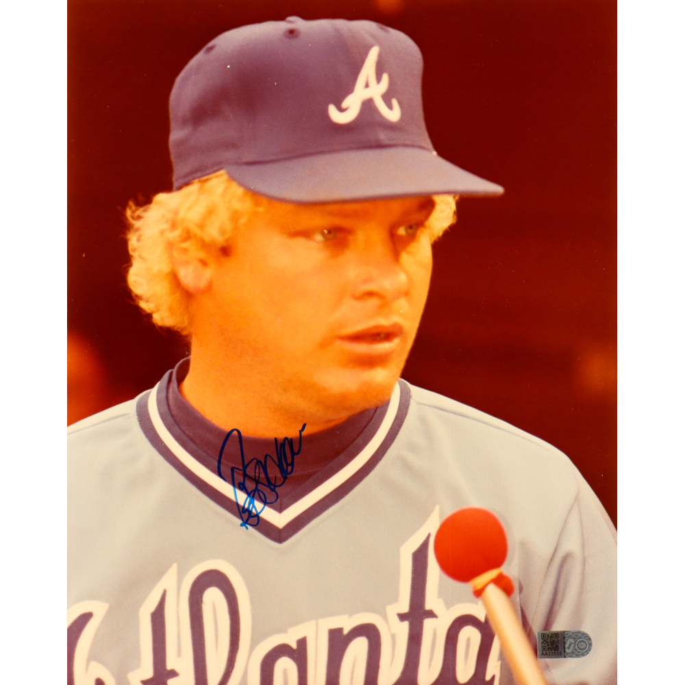 Bob Horner Signed Braves 8x10 Photo (AIV) | Pristine Auction