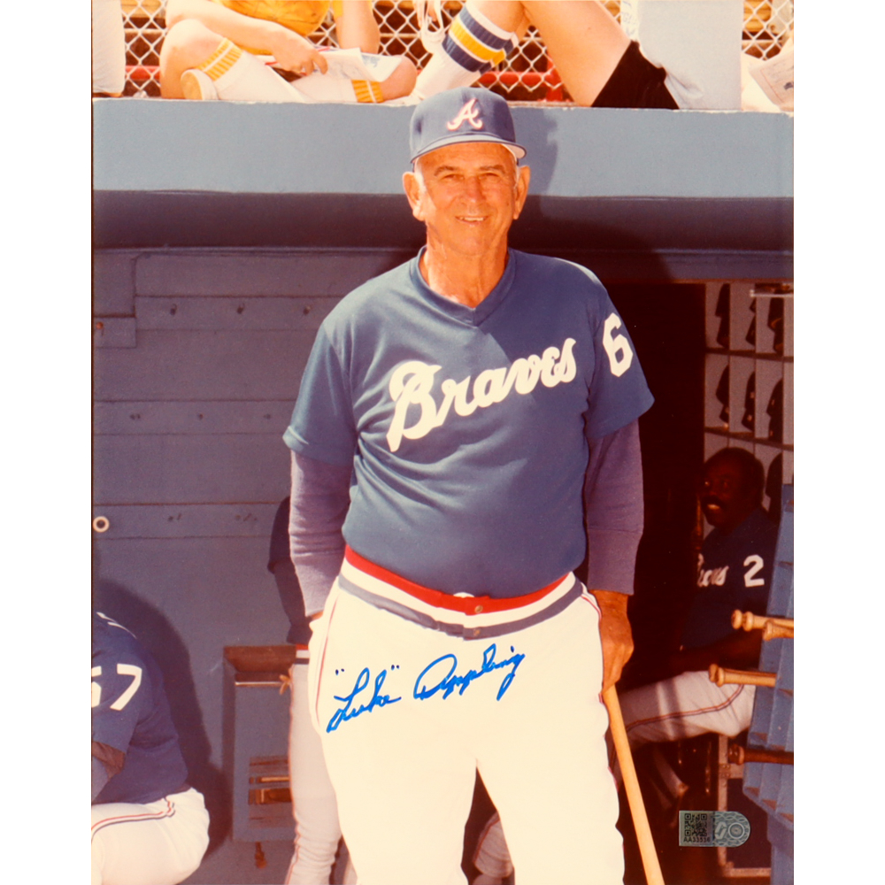 Luke Appling Signed Braves 8x10 Photo (AIV) | Pristine Auction