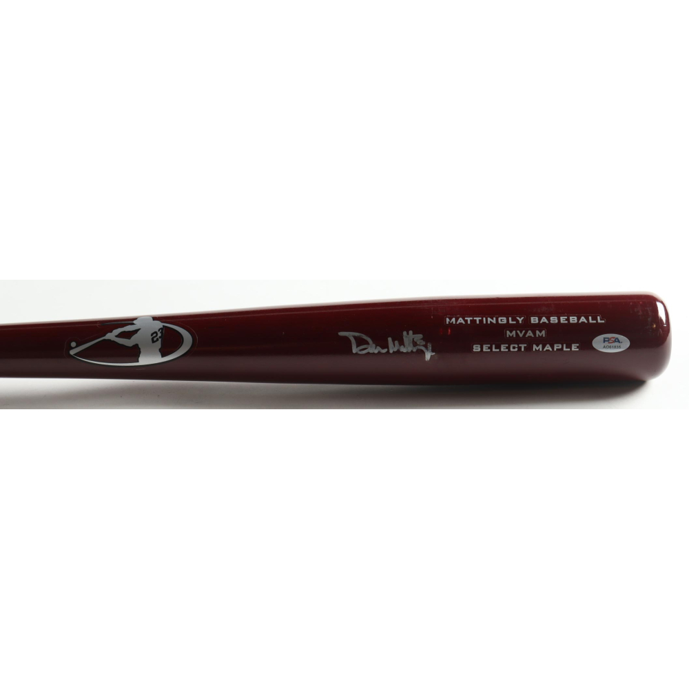 Don Mattingly Signed Mattingly Baseball Bat (PSA) | Pristine Auction