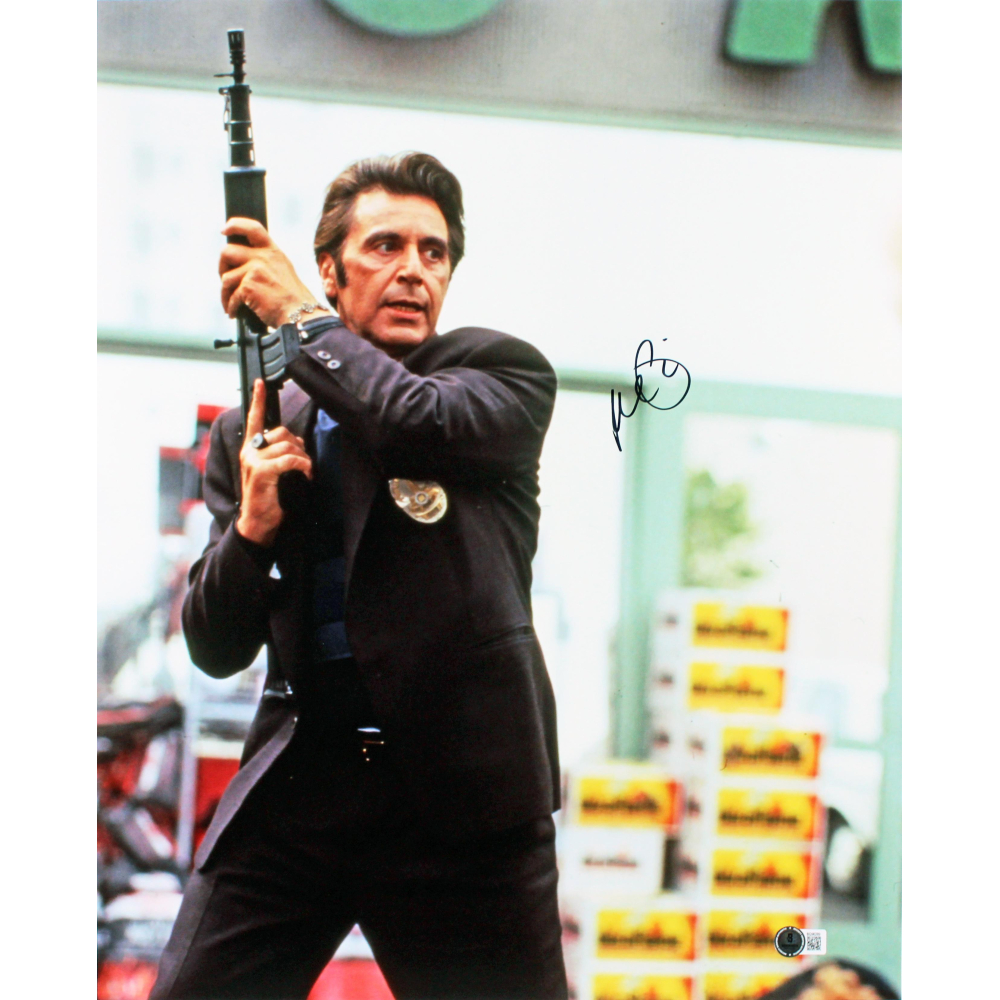 Al Pacino Signed "Heat" 16x20 Photo (Beckett) | Pristine Auction