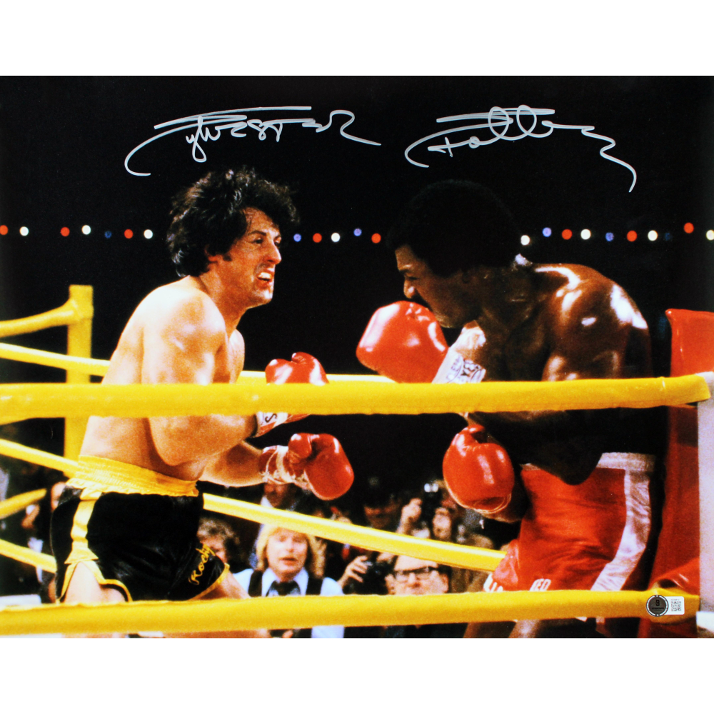 Sylvester Stallone Signed "Rocky" 16x20 Photo (Beckett) | Pristine Auction