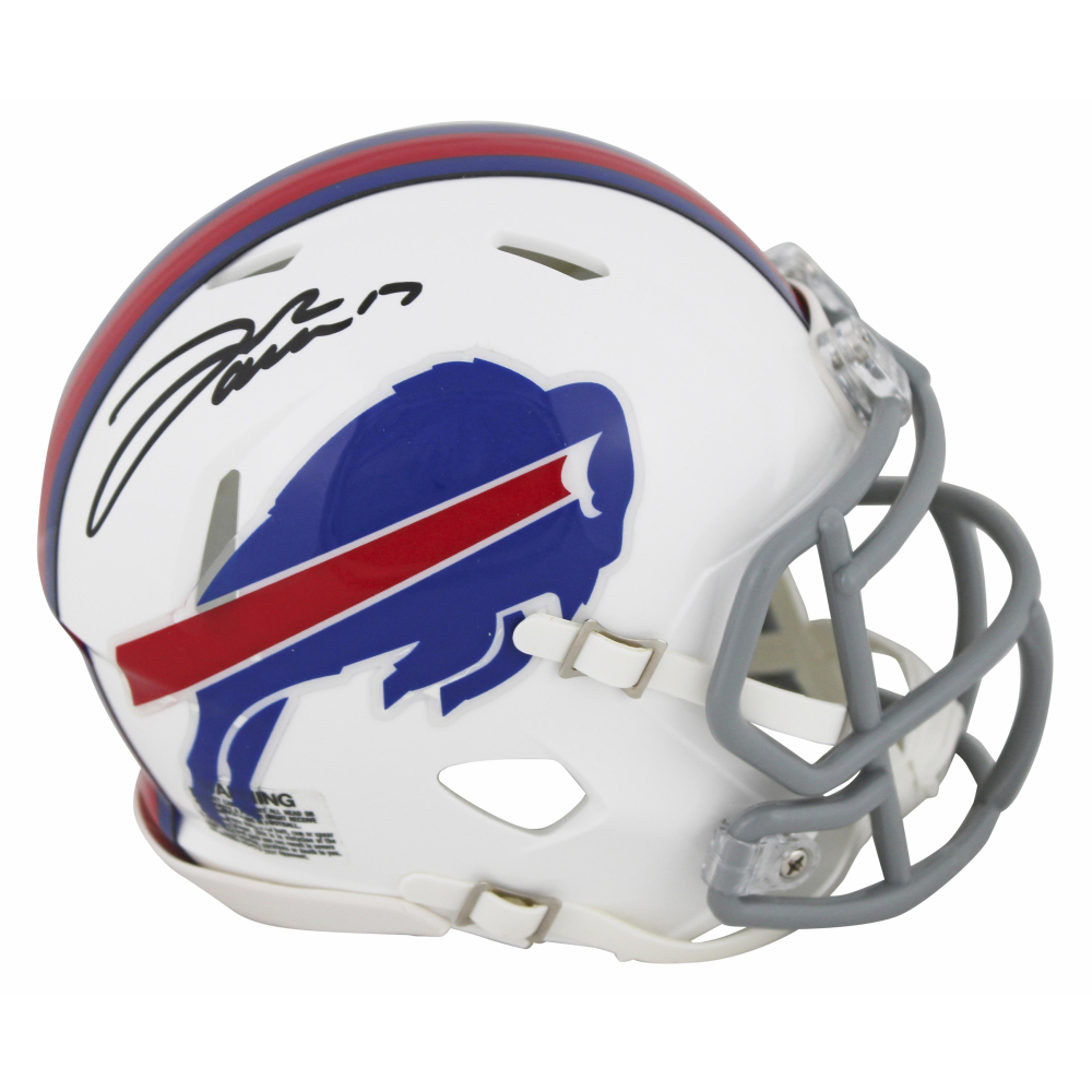 Josh Allen Signed Bills Speed Mini Helmet (JSA) | Pristine Auction
