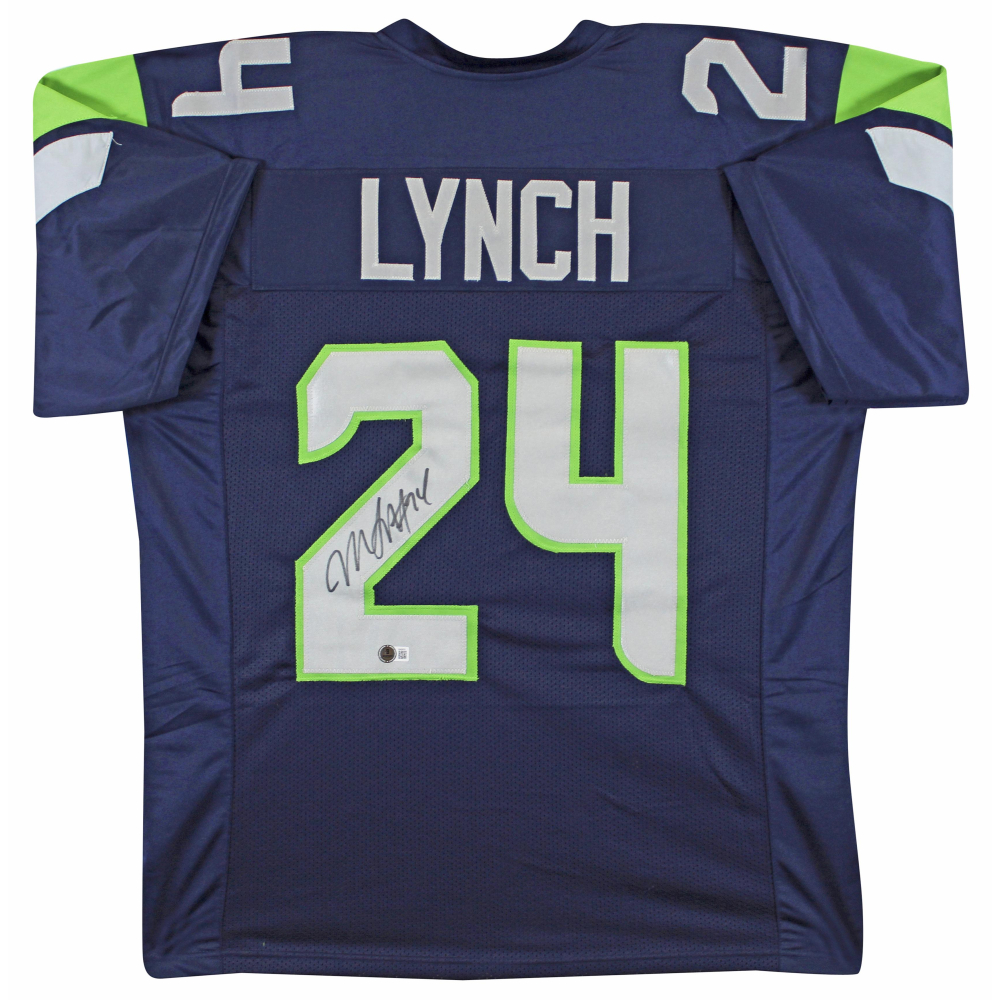 Marshawn Lynch Signed Jersey (Beckett) | Pristine Auction