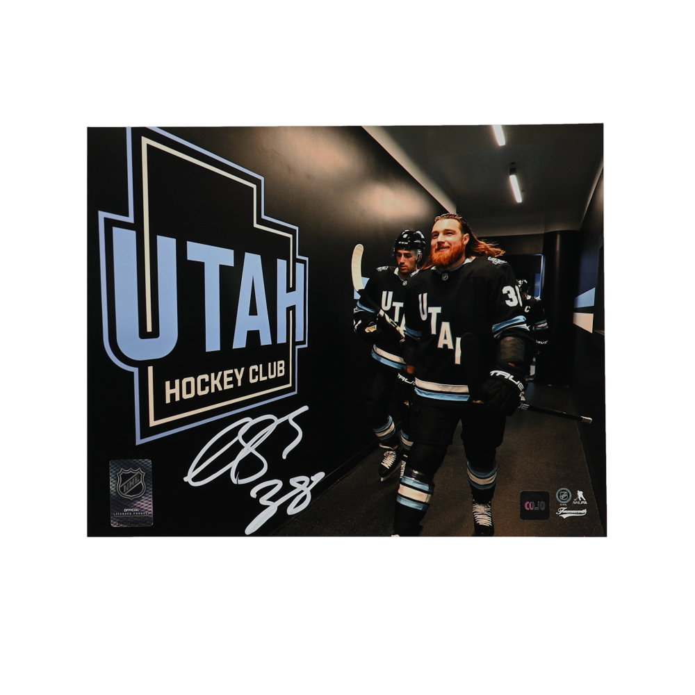 Liam O'Brien Signed Utah Hockey Club 8x10 Photo (COJO) | Pristine Auction