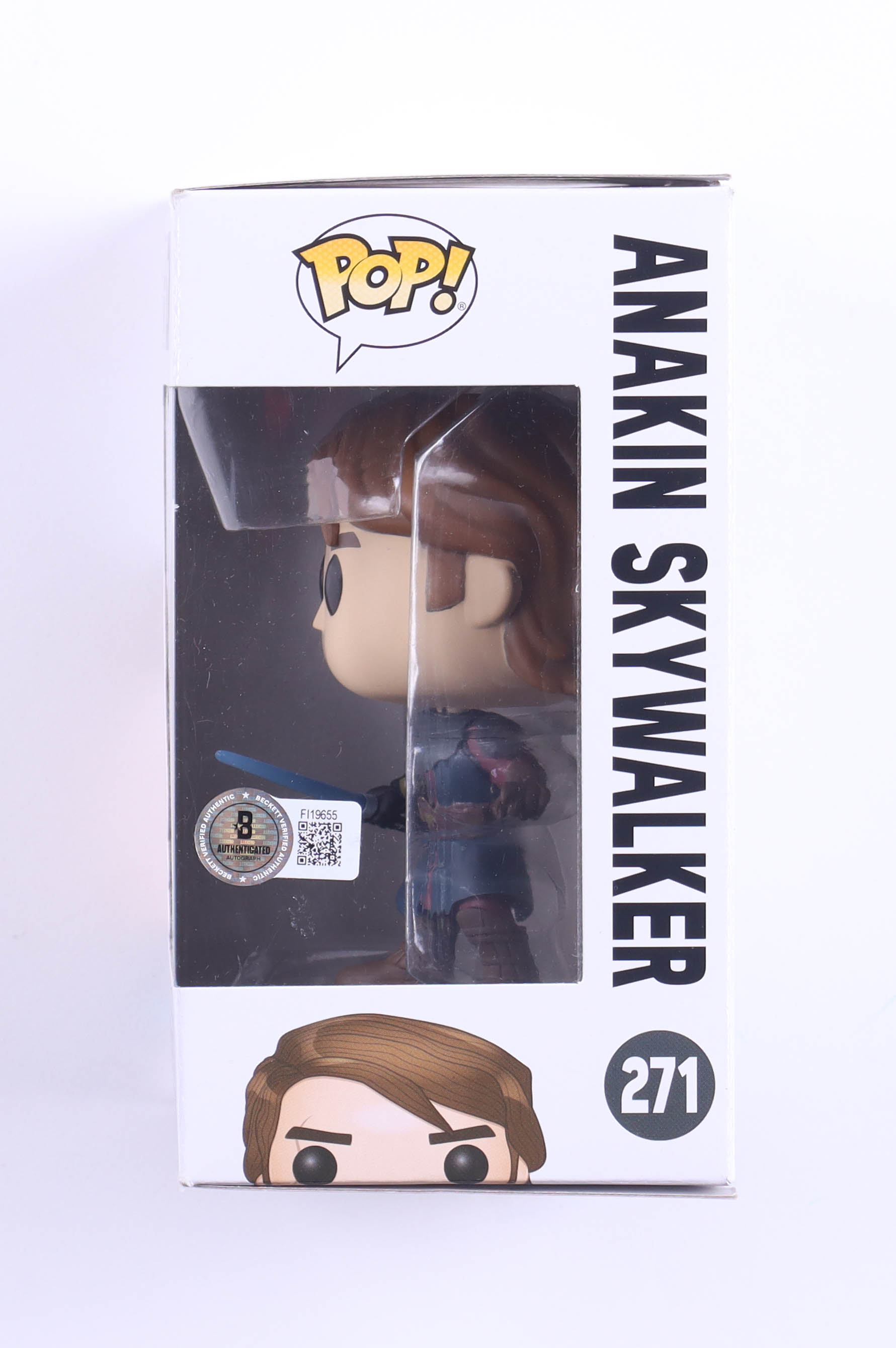 Hayden Christensen Signed "Star Wars" #271 Anakin Skywalker Funko Pop ...